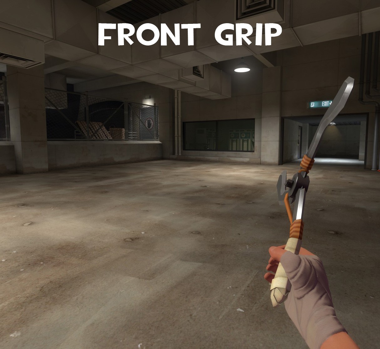 Wingstick View Model for The Flying Guillotine [Team Fortress 2] [Mods]