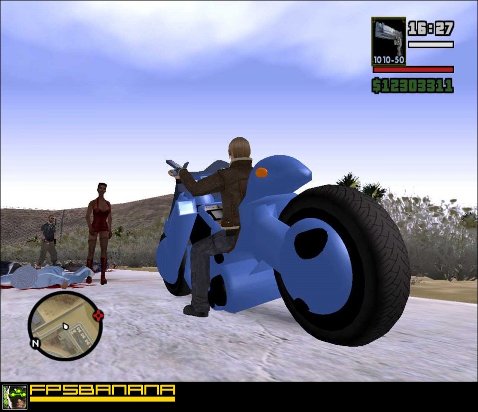 Kaneda's Bike - Stock Version Mod for Grand Theft Auto: San Andreas ...