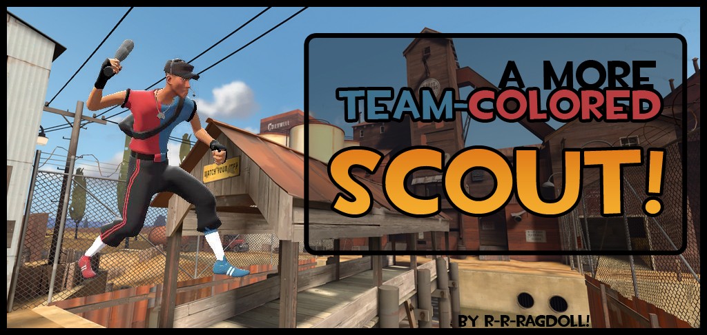 A "more" team colored scout! Mod for Team Fortress 2 | TF2 Mods