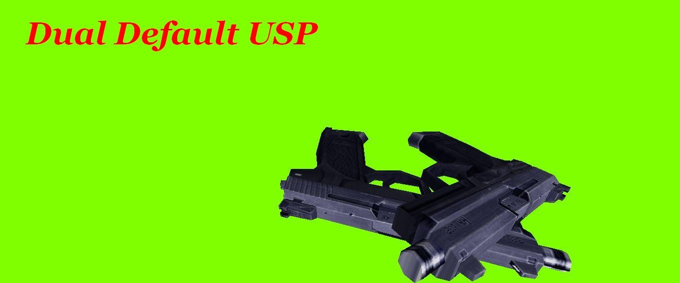 Dual Default USP [Counter-Strike 1.6] [Mods]