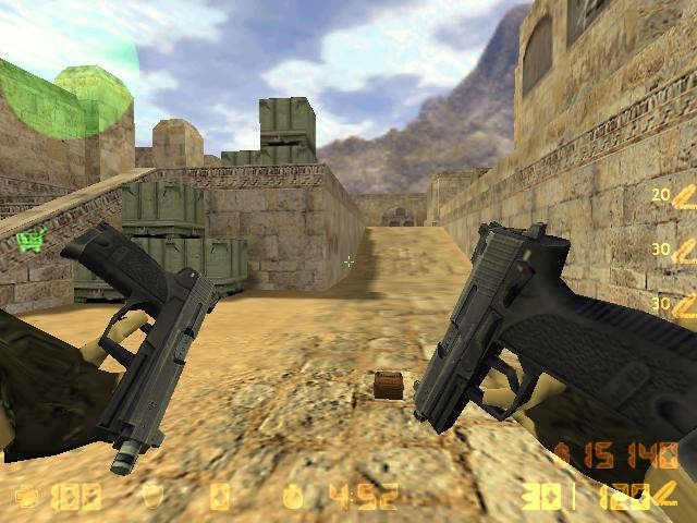 Dual Default USP [Counter-Strike 1.6] [Mods]