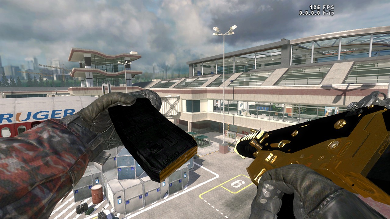 MW2 Black/Gold ACR Mod for Call of Duty: Modern Warfare 2 | CoD:MW2 Mods