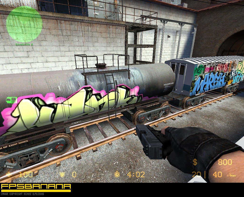 Train Graffiti For De_train [Counter-Strike: Source] [Mods]