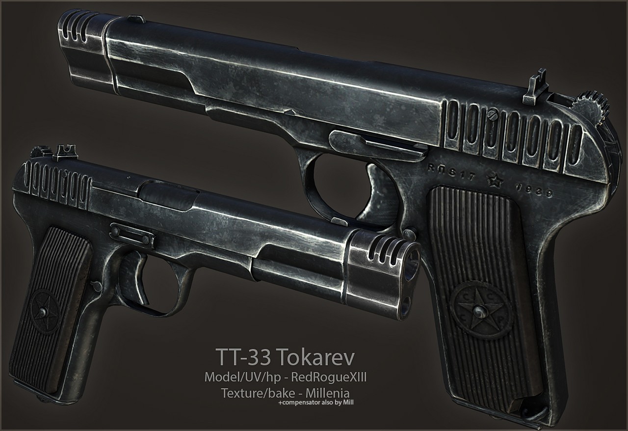 TT-33 Tokarev for CS:GO Mod for Counter-Strike: Global Offensive | CS ...
