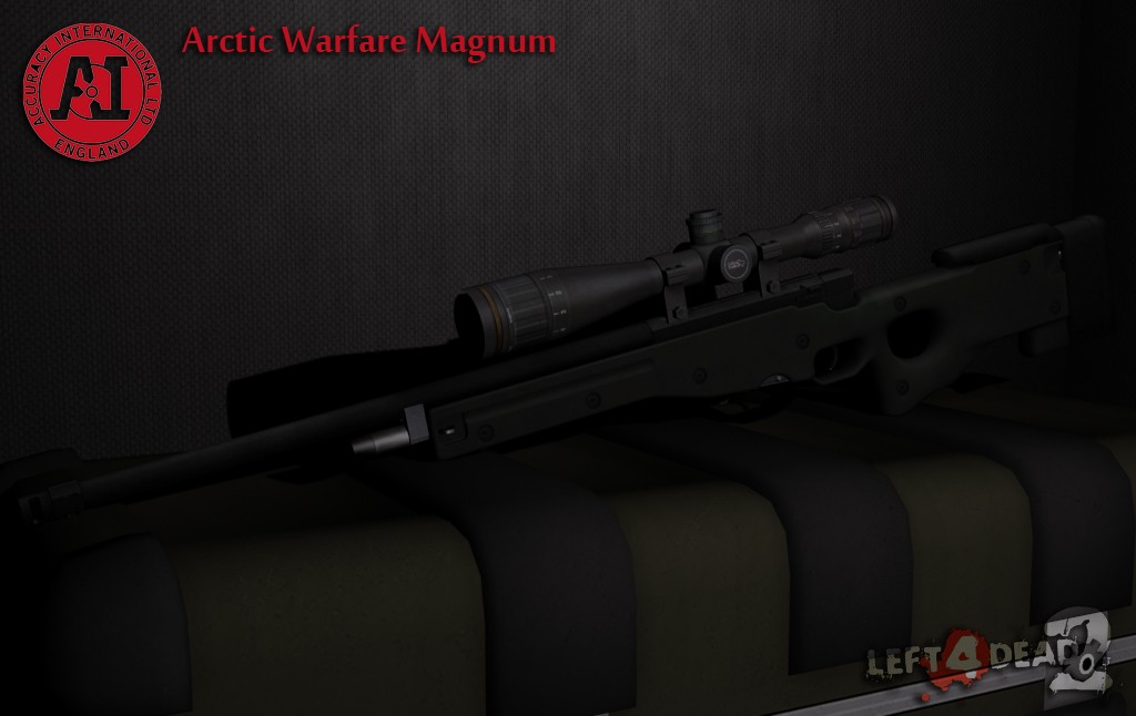 Arctic Warfare Magnum Mod for Left 4 Dead 2 | L4D2 Mods
