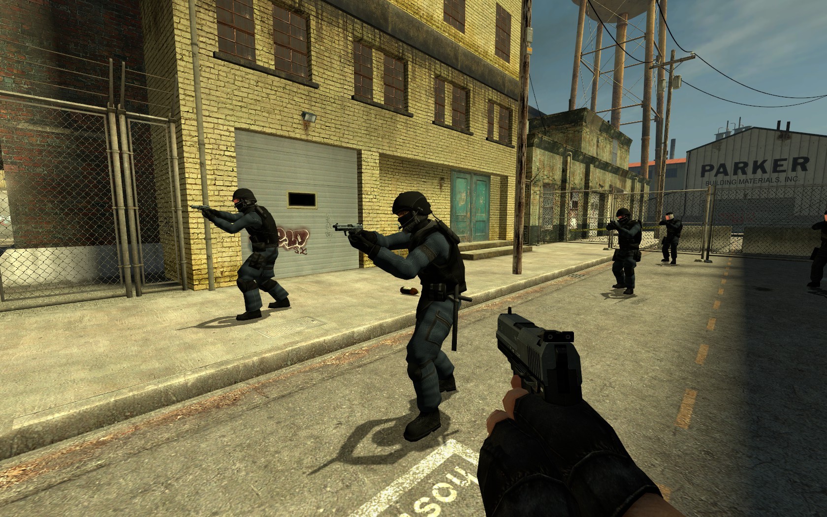 Blue TF1 GSG9 Mod for Counter-Strike: Source | CS:S Mods