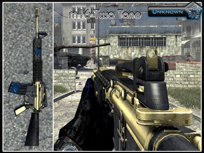 m16 Two Tone Mod for Call of Duty: Modern Warfare 2 | CoD:MW2 Mods