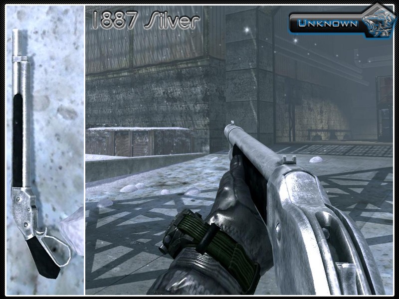 1887 Silver [Call of Duty: Modern Warfare 2] [Mods]