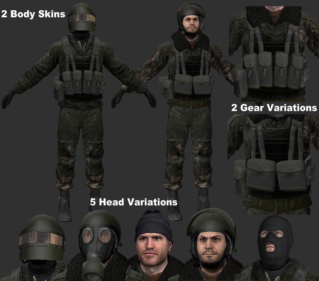 Spetsnaz Balkan Replacement Mod for Counter-Strike: Global Offensive ...