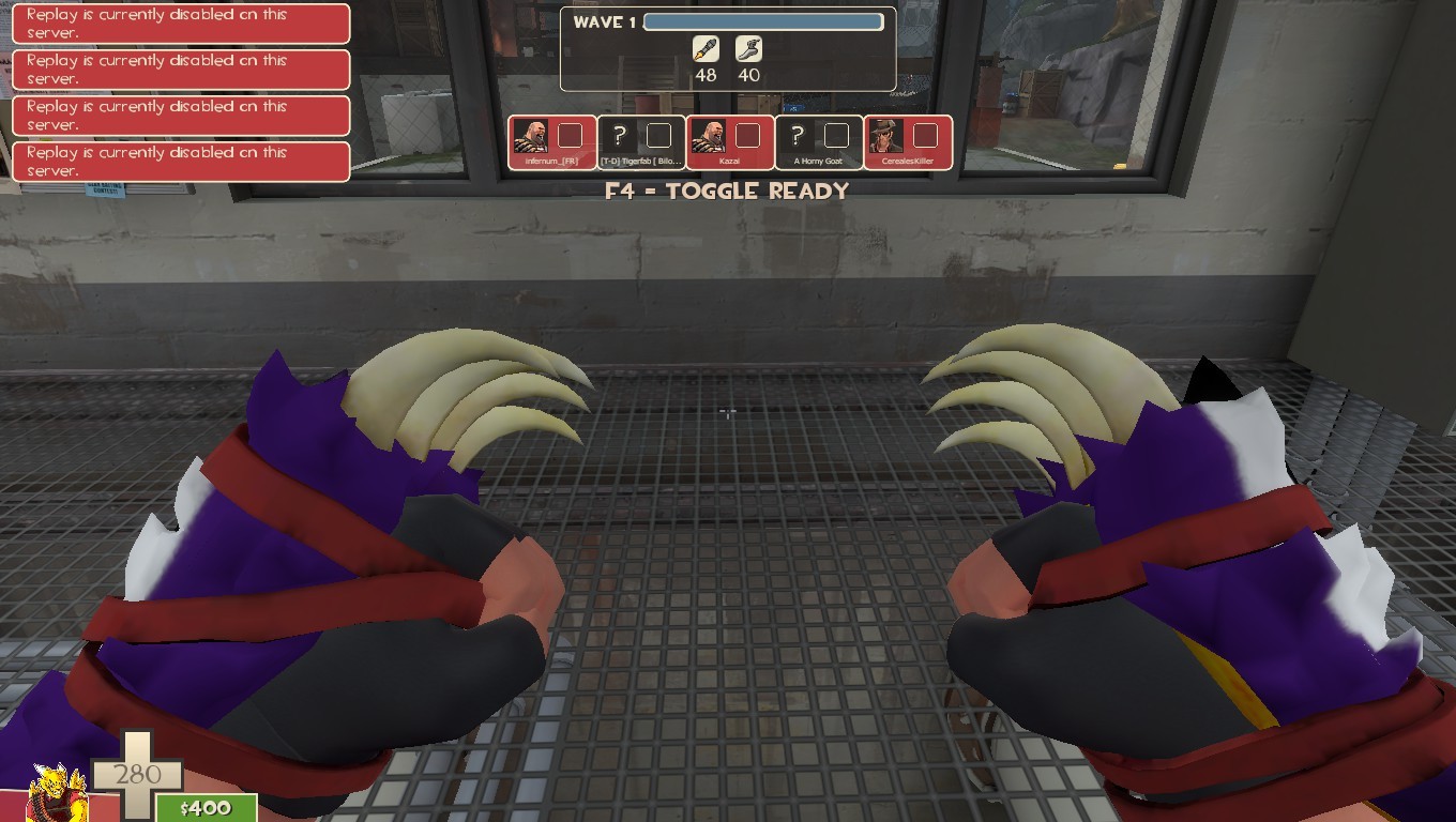 Heavy's Renamon Paws Mod for Team Fortress 2 | TF2 Mods