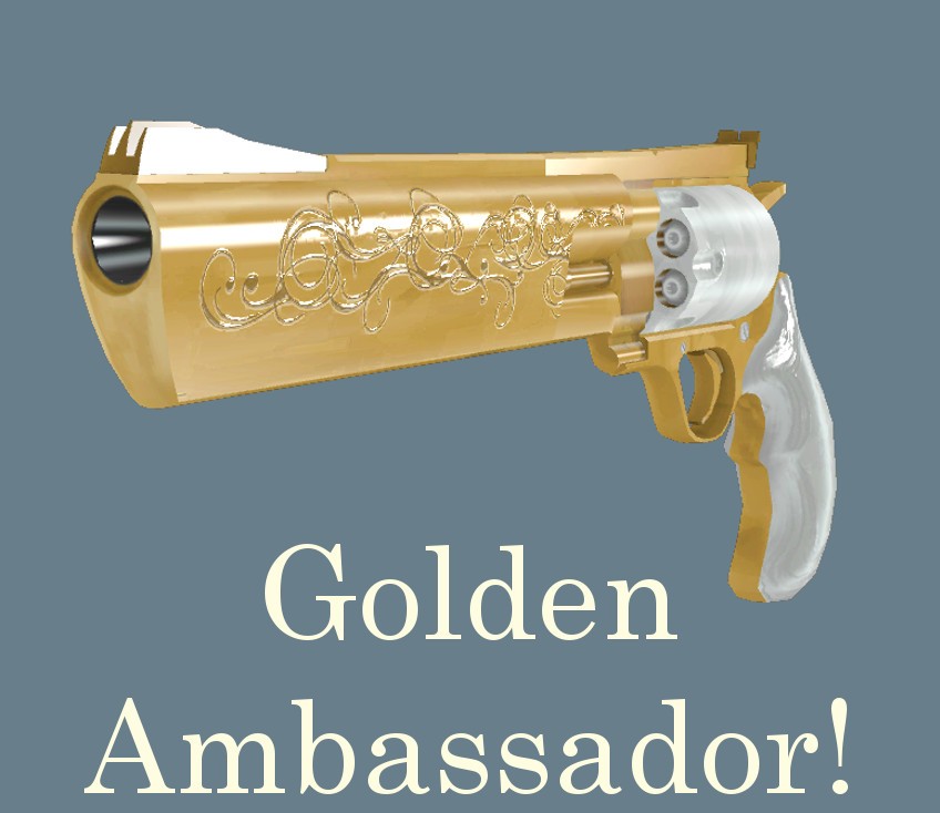 Golden Ambassador Mod for Team Fortress 2 | TF2 Mods
