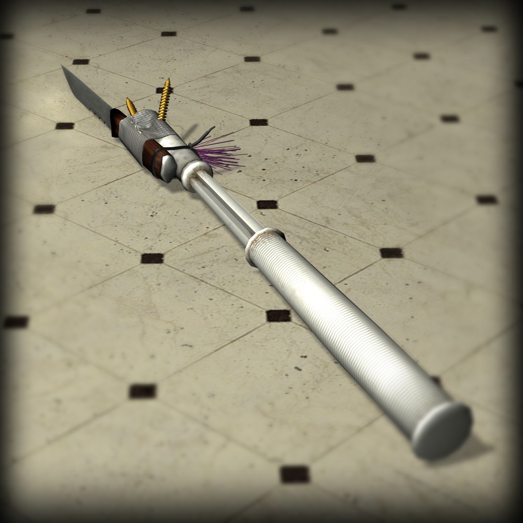 Improvised Toilet Brush Weapon [Counter-Strike: Source] [Mods]