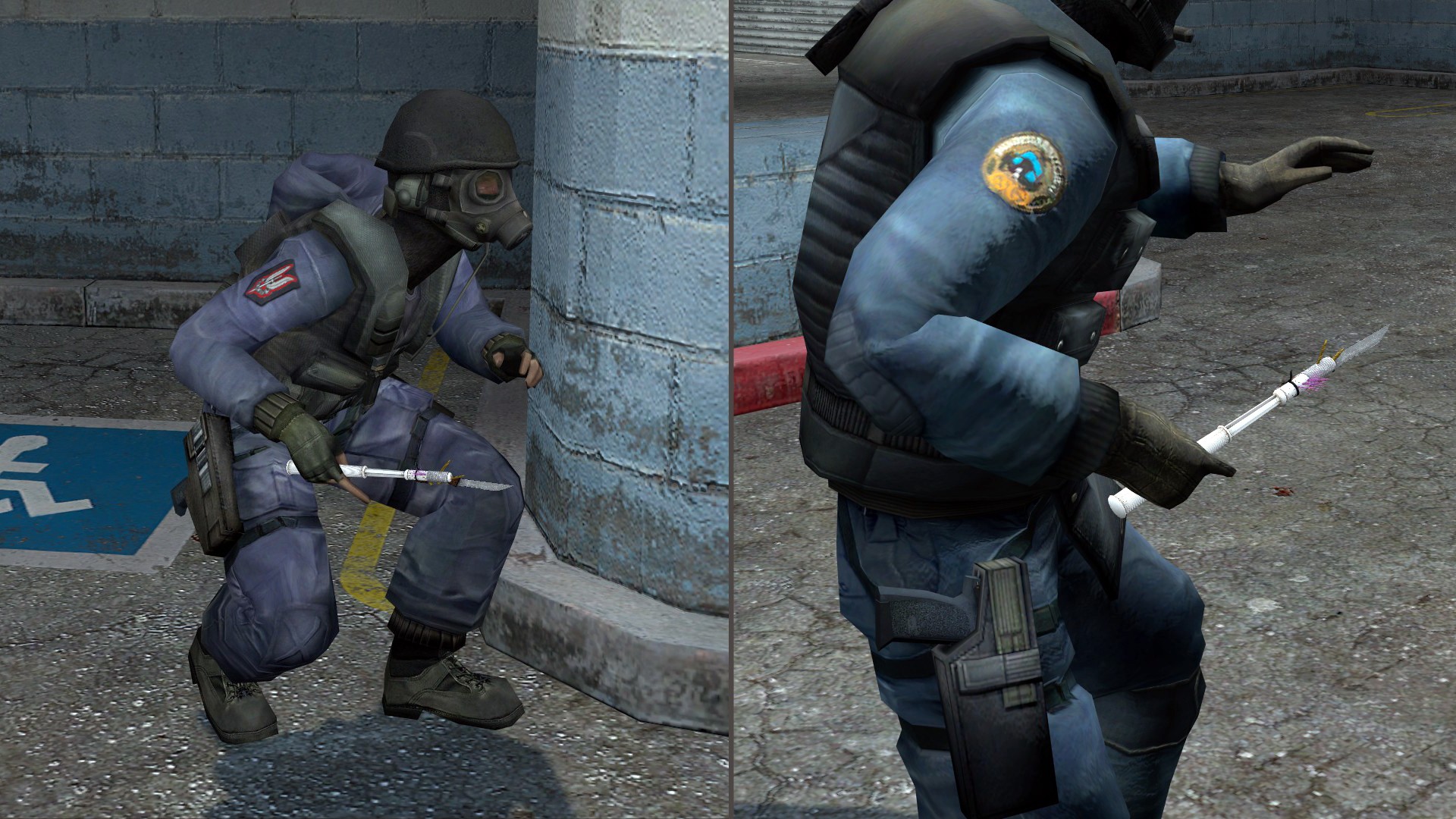 Improvised Toilet Brush Weapon [Counter-Strike: Source] [Mods]