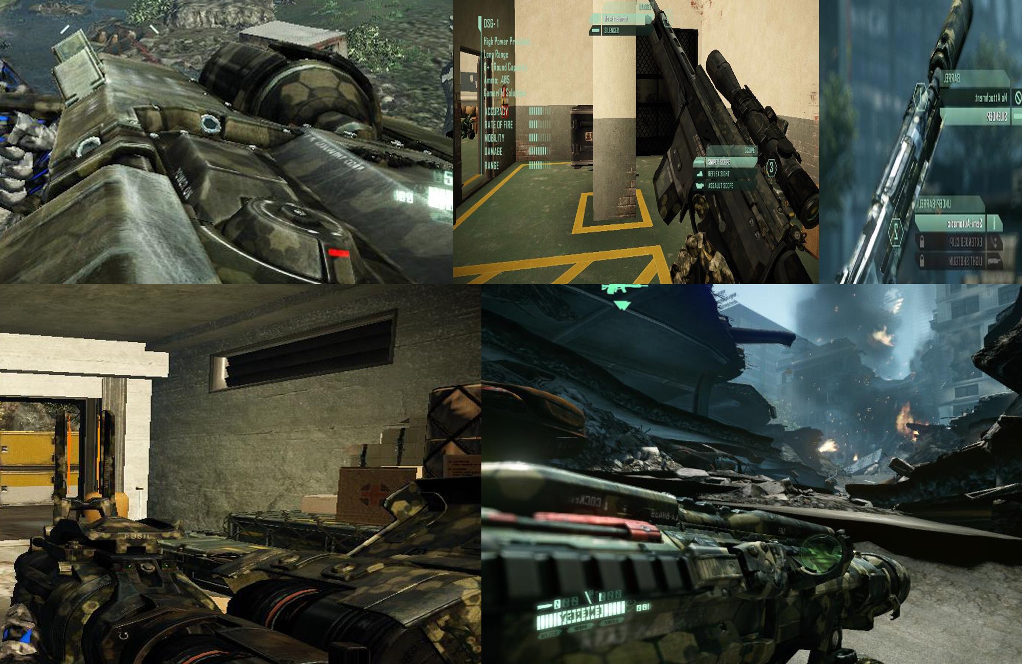 Hexed weapons (Huge pack-all weapons) Mod for Crysis 2 | CRY2 Mods