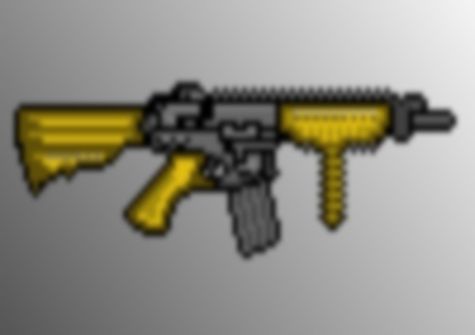 pixelated m4 Mod for CS2D | CS2D Mods