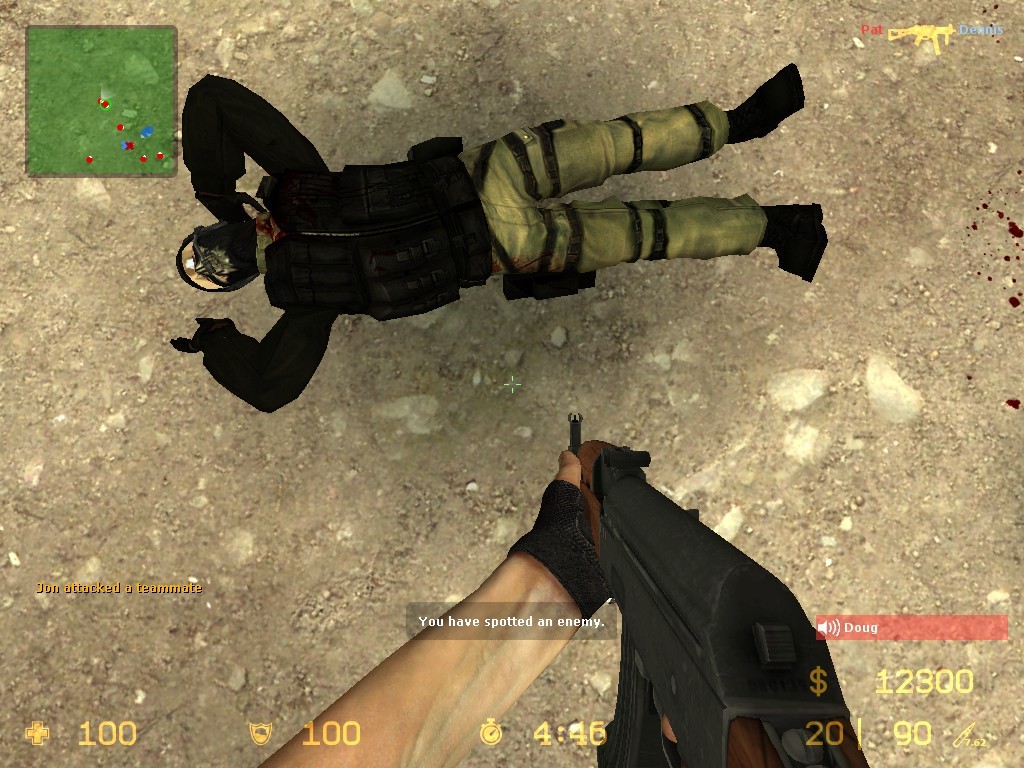 D^G Ragdoll Physics Mod for Counter-Strike: Source | CS:S Mods