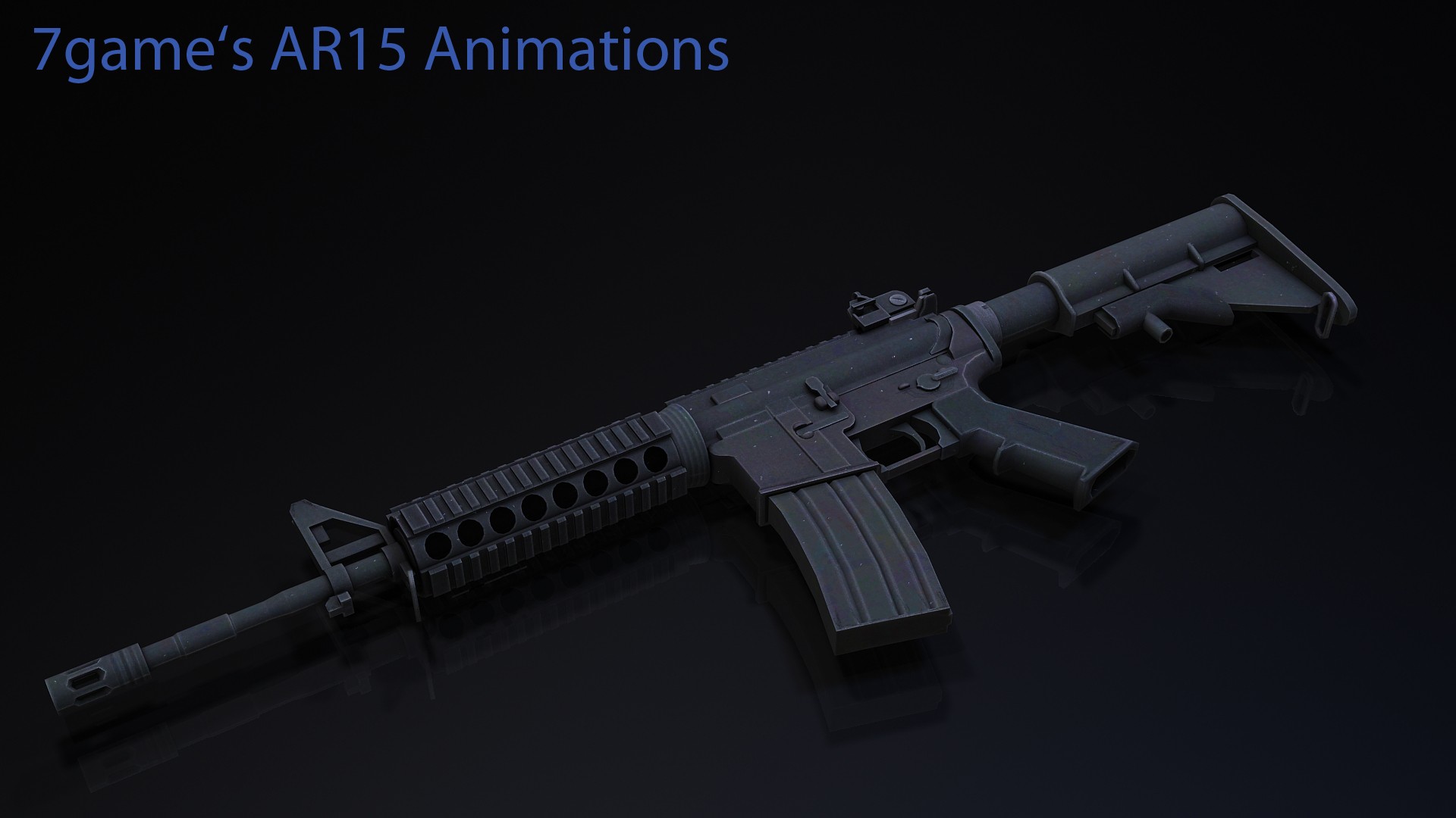 Arby26 AR15 On 7game's Anims Mod for Counter-Strike: Global Offensive ...