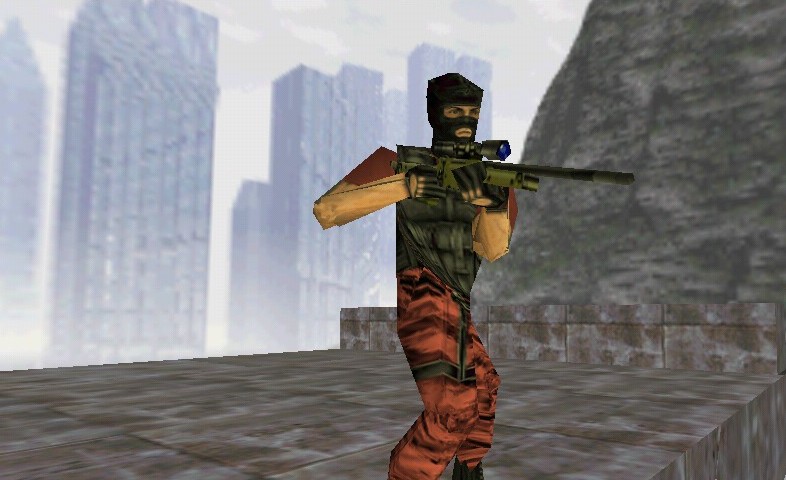 Team colored low poly fun time Mod for Counter-Strike 1.6 | CS1.6 Mods