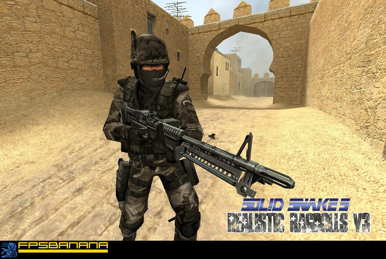 Sol!d Snake's Realistic Ragdolls V3 Mod for Counter-Strike: Source | CS ...
