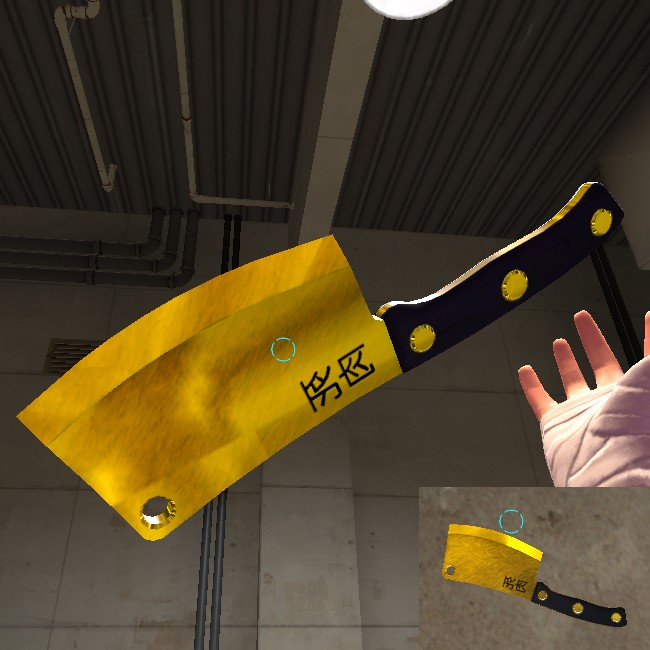Golden Cleaver Mod for Team Fortress 2 | TF2 Mods