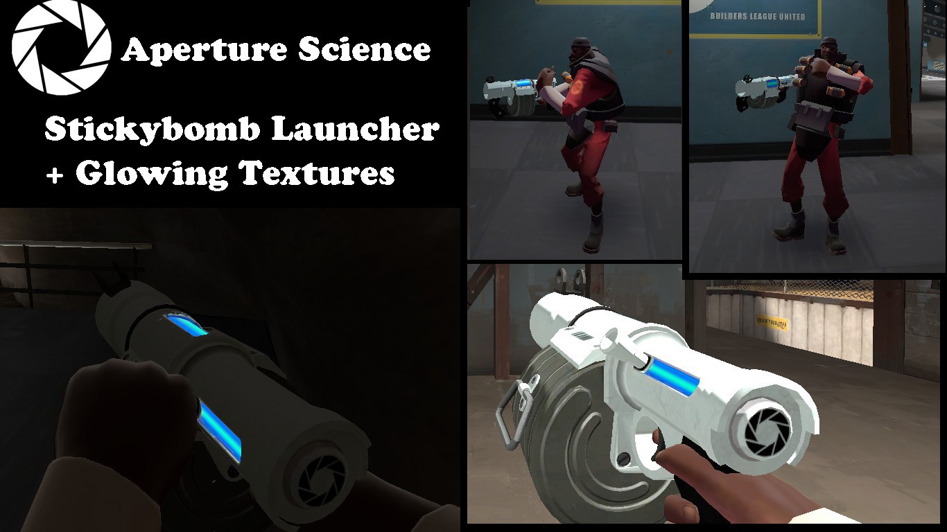 Aperture Science Stickybomb Launcher [Team Fortress 2] [Mods]