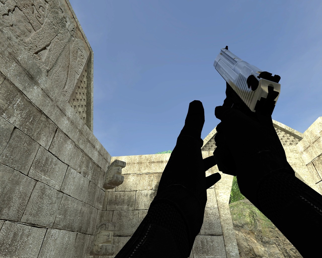 Chrome slide default deagle Mod for Counter-Strike: Source | CS:S Mods