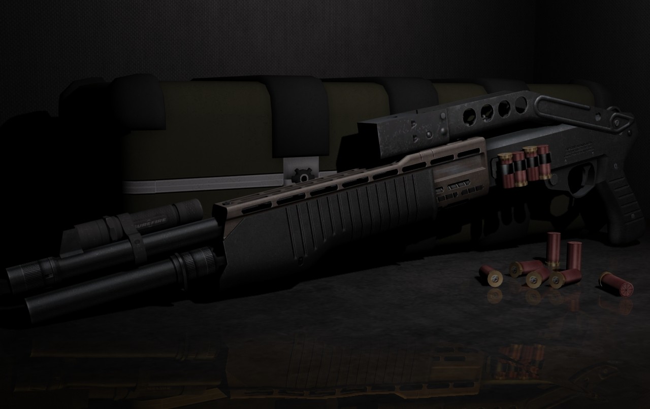 Franchi SPAS-12 Mod for Left 4 Dead 2 | L4D2 Mods