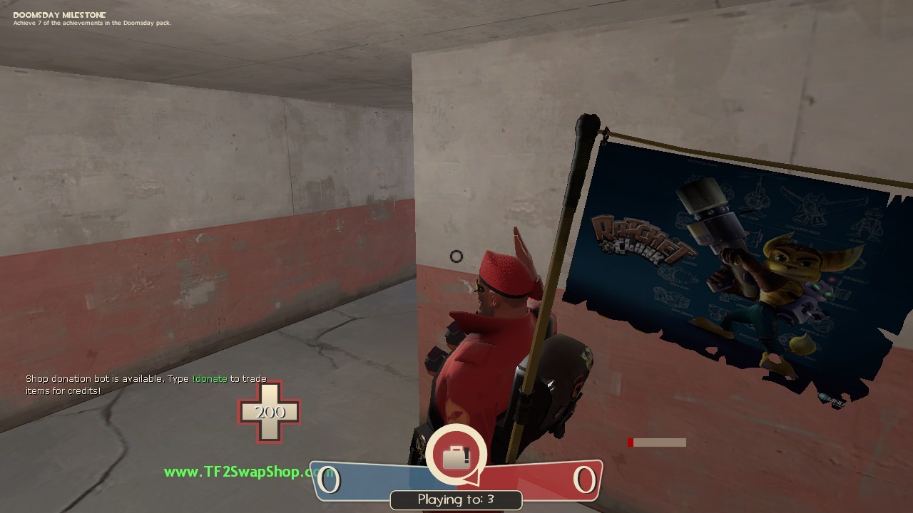 Ratchet and Clank Buff Banner [Team Fortress 2] [Mods]