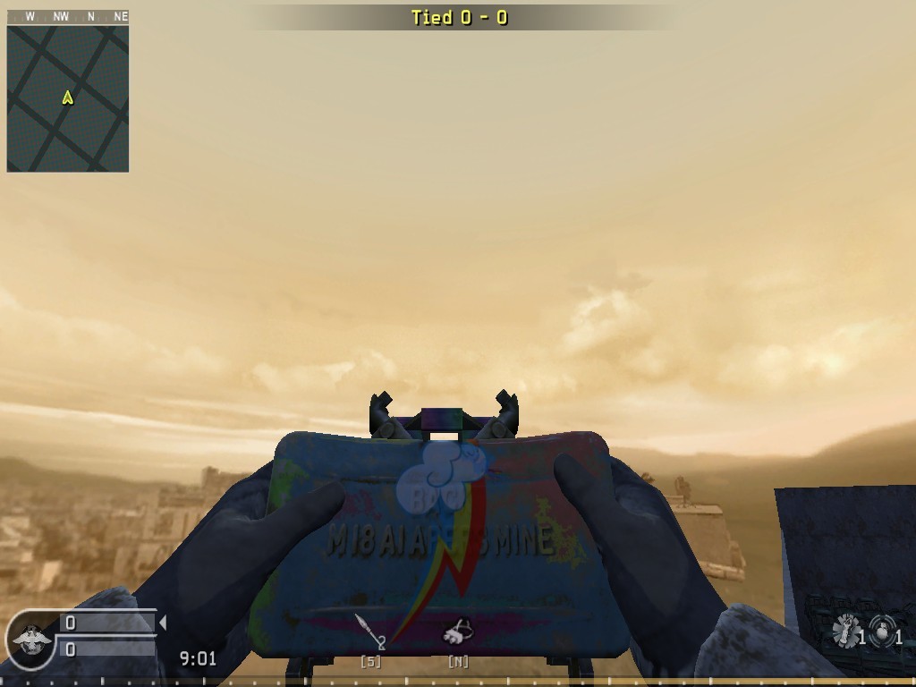 6 Rainbow Dash Skins [Call of Duty 4: Modern Warfare] [Mods]