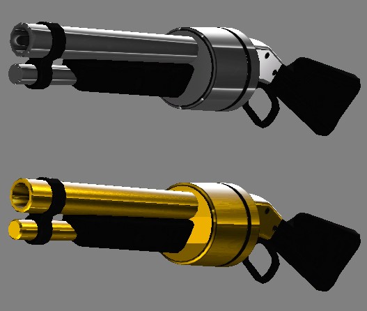 Gold and Silver Beta Scattergun Skin Mod for Team Fortress 2 | TF2 Mods