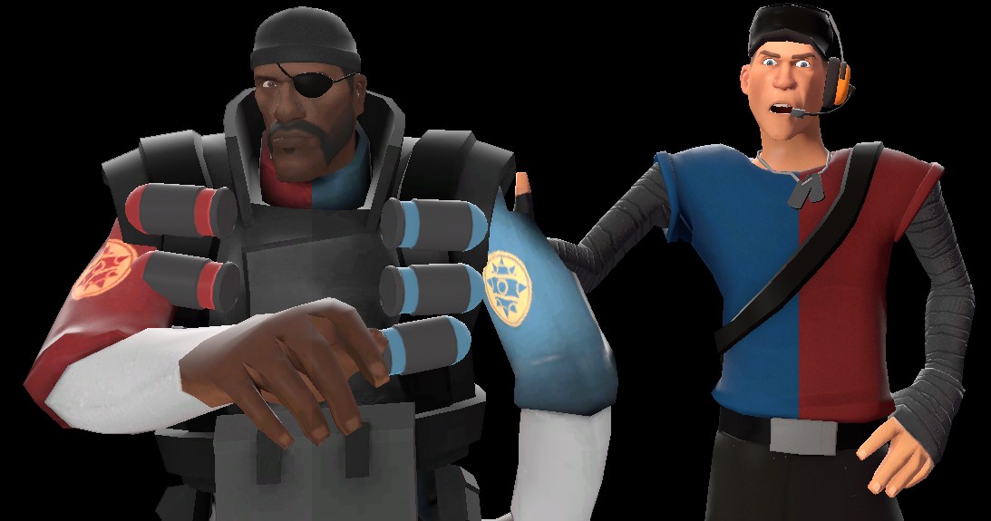 Demoman and Scout Recolor Mod for Team Fortress 2 | TF2 Mods