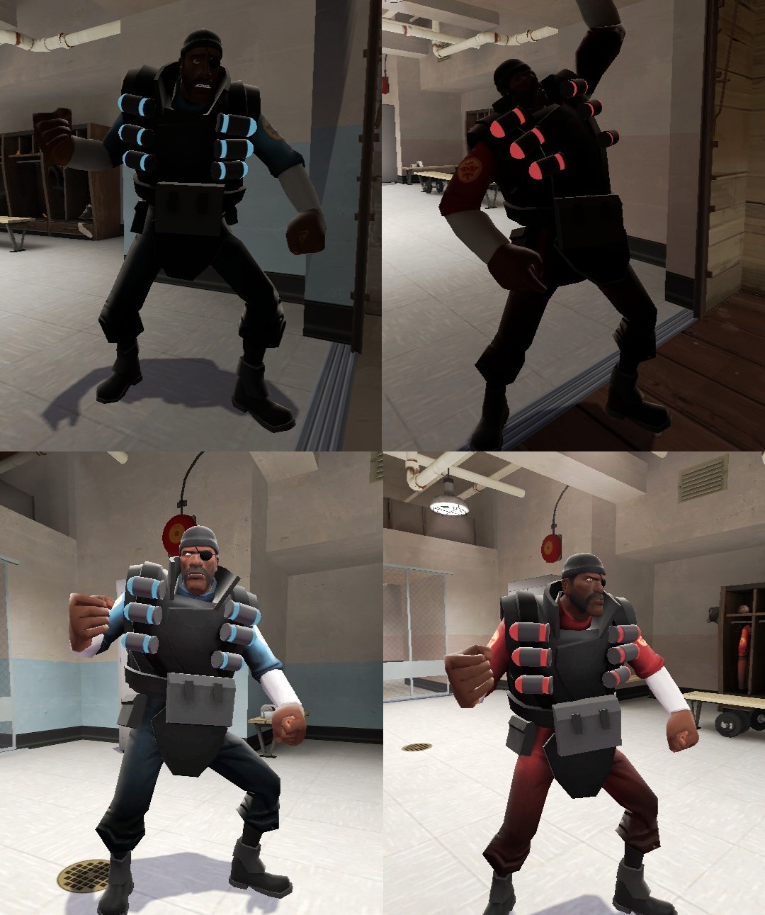 Demoman and Scout Recolor Mod for Team Fortress 2 | TF2 Mods