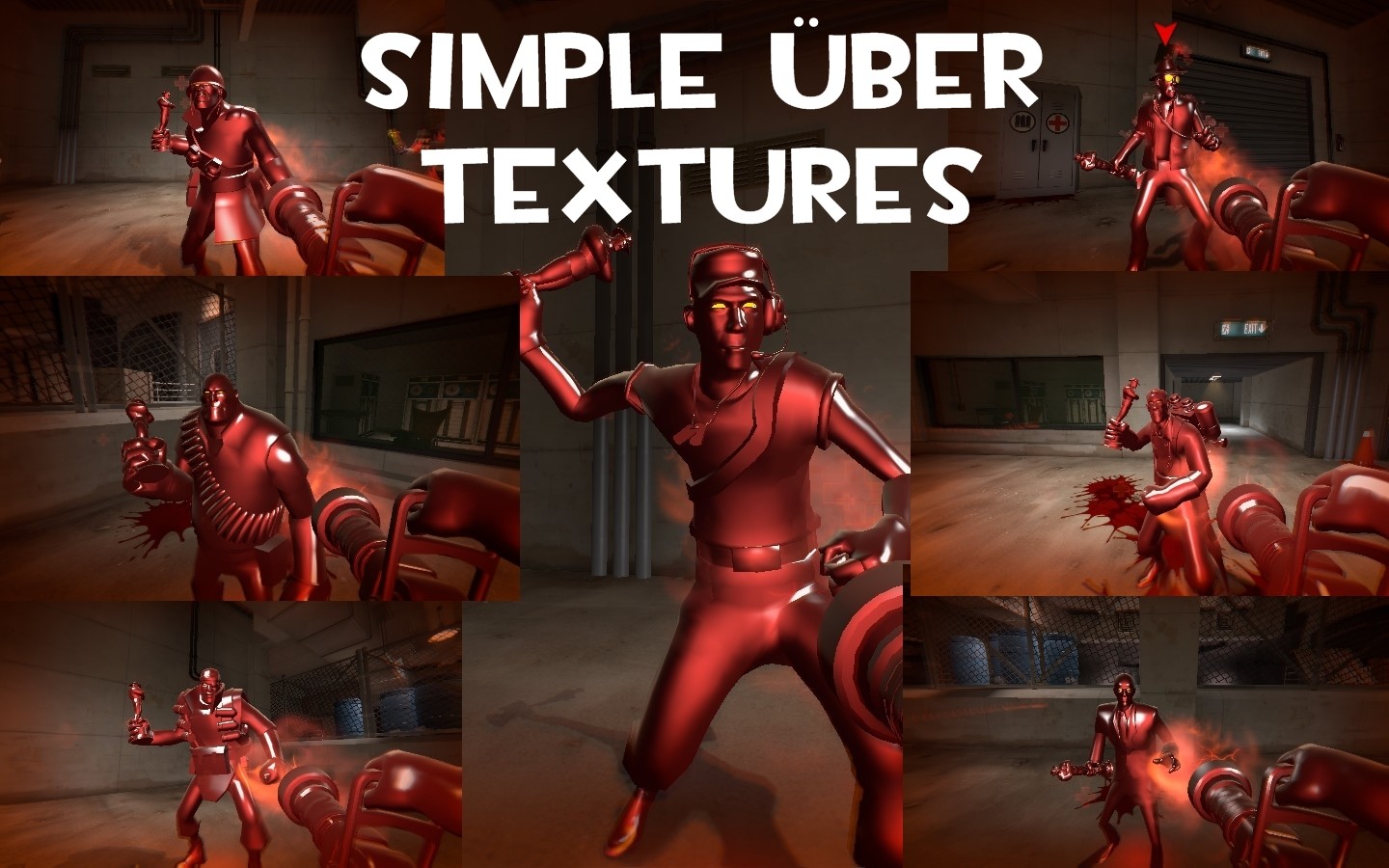 Simple Uber Textures Mod for Team Fortress 2 | TF2 Mods