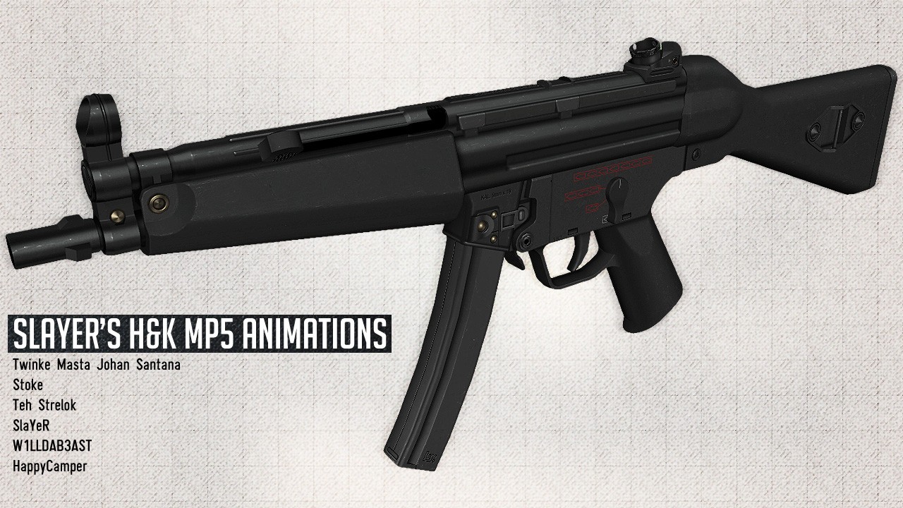 SlaYeR's MP5 Animation Mod for Counter-Strike: Source | CS:S Mods