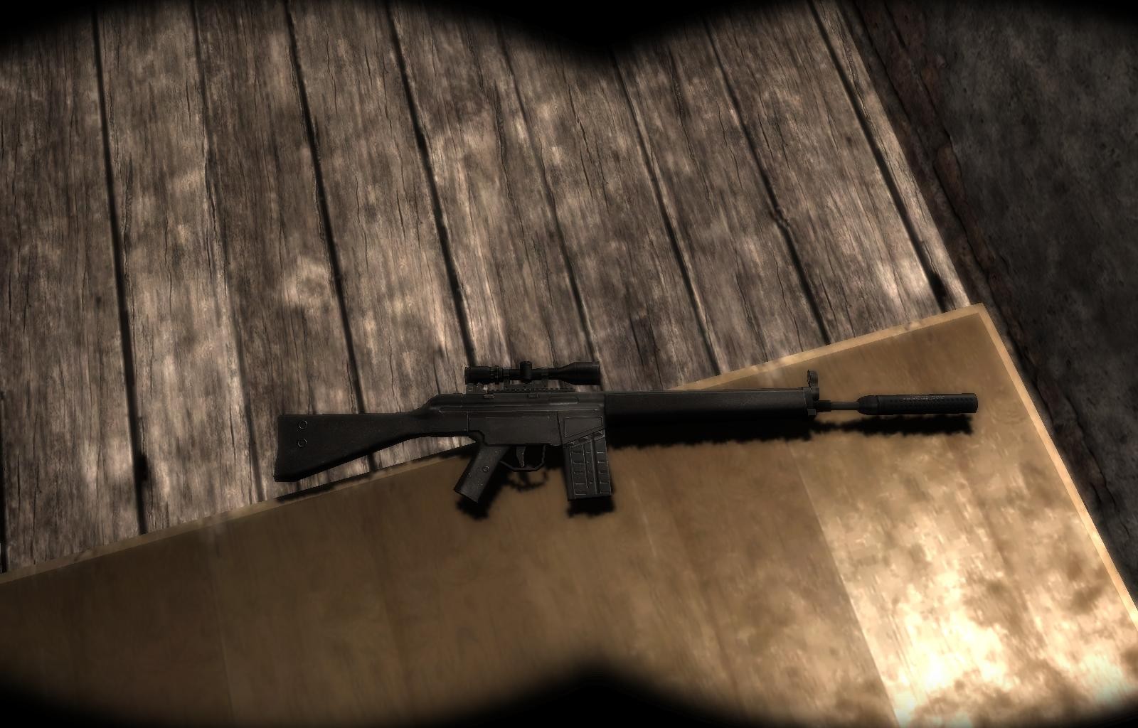 Hud scope and scope texture HK G3A3 "Gewehr" [S.T.A.L.K.E.R.: Shadow of ...