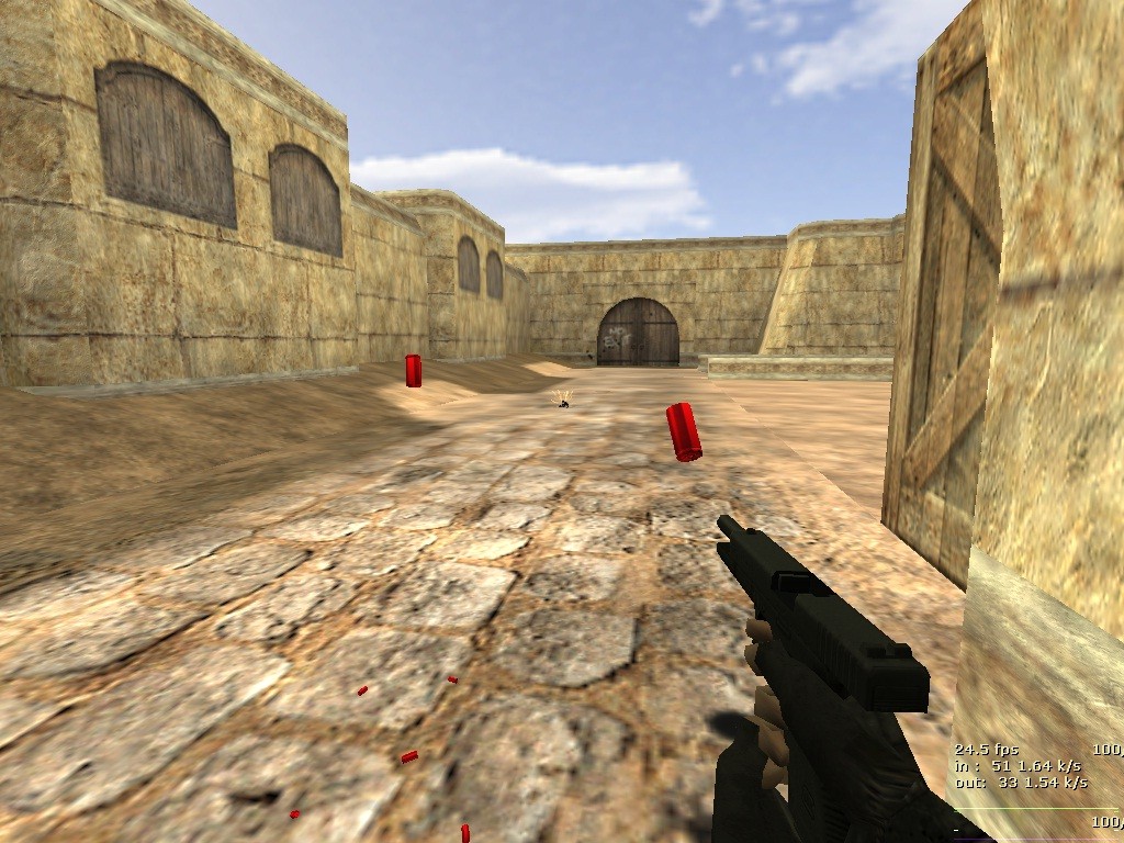 Red shells Mod for Counter-Strike 1.6 | CS1.6 Mods