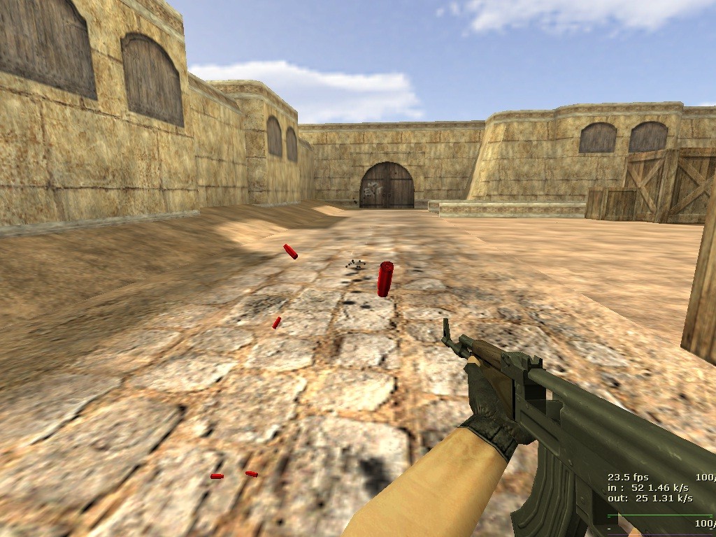 Red shells Mod for Counter-Strike 1.6 | CS1.6 Mods