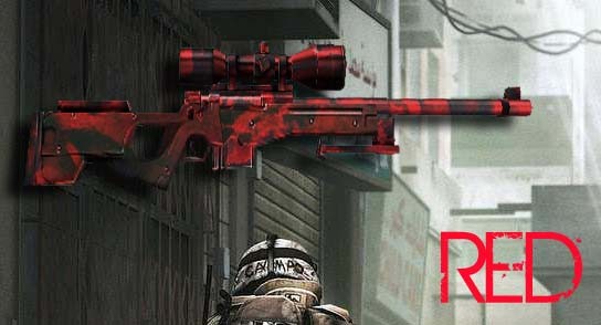 AWP with red decal [Counter-Strike: Online] [Mods]