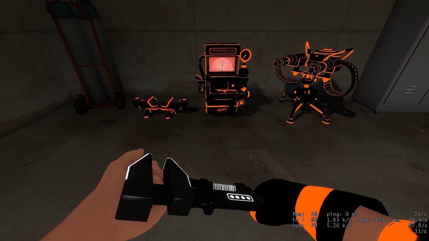 Tron Fortress: Engineer Buildings MKII Mod for Team Fortress 2 | TF2 Mods