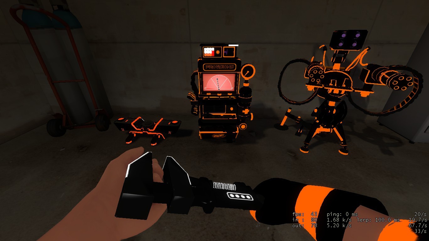 Tron Fortress: Engineer Buildings MKII Mod for Team Fortress 2 | TF2 Mods