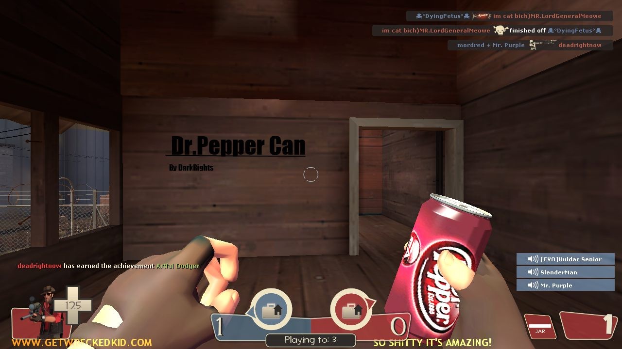 Dr.Pepper can/jarate replacement Mod for Team Fortress 2 | TF2 Mods