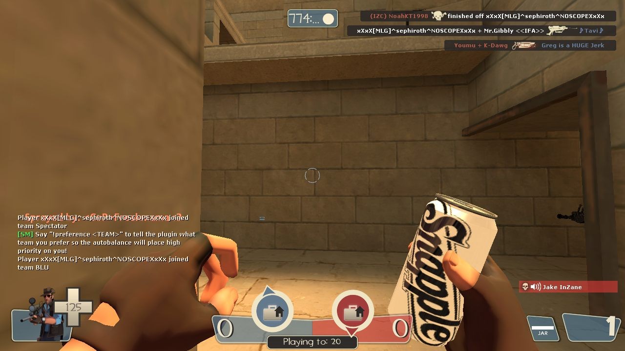 Snapple can/Jarate Replacement Mod for Team Fortress 2 | TF2 Mods