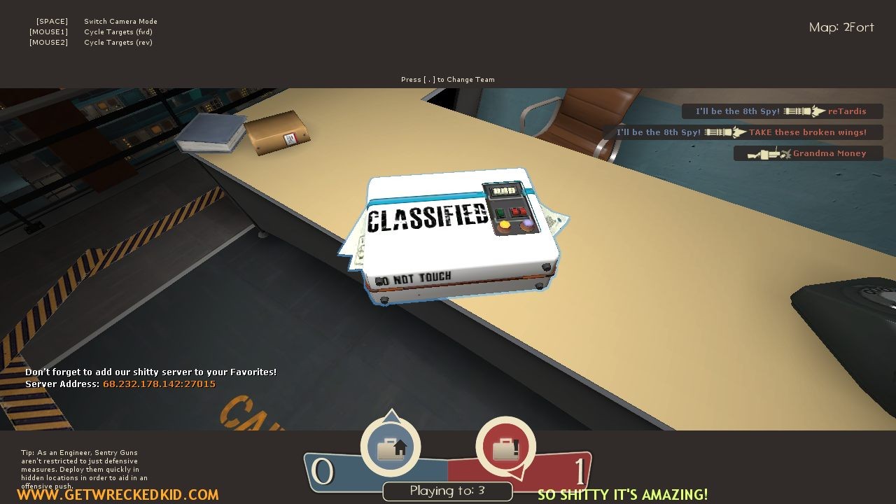 The Classified White Intel [Team Fortress 2] [Mods]