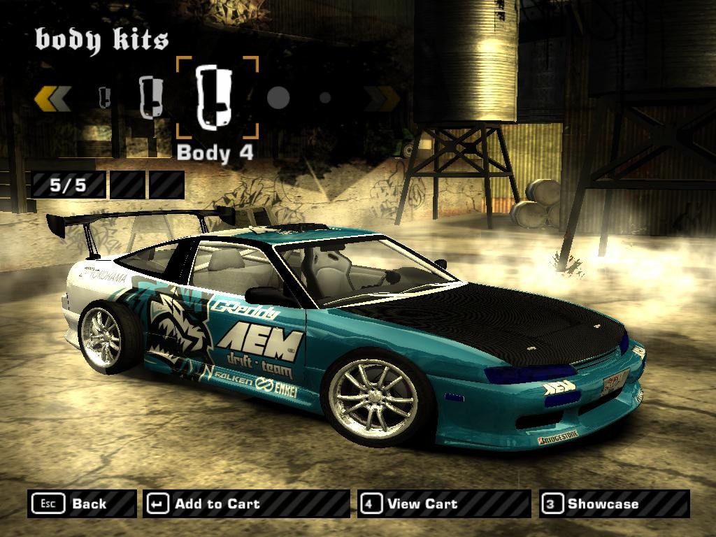 Nissan S140SX Mod for Need for Speed: Most Wanted (2005) | NFS:MW Mods