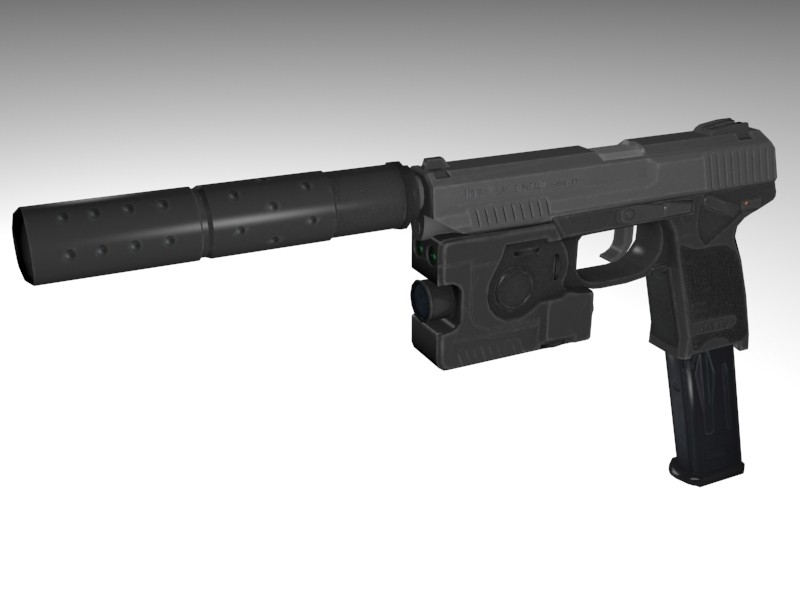 US Government Issued Silenced USP [Counter-Strike: Source] [Mods]