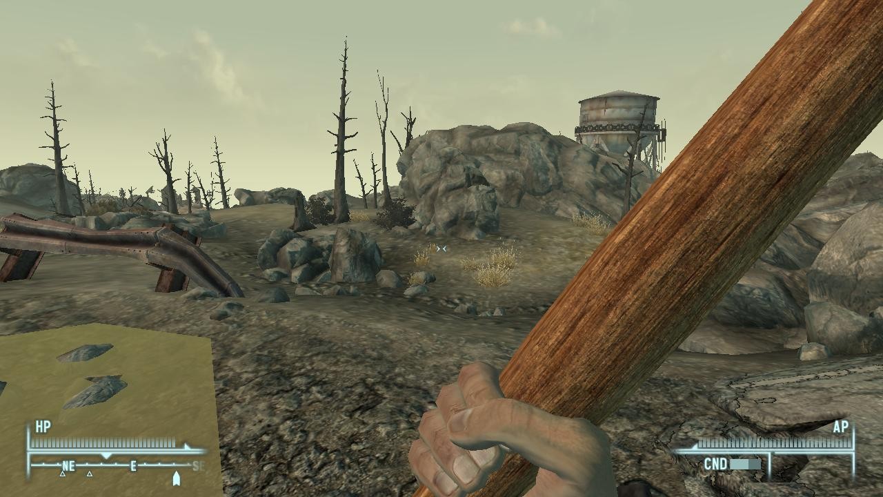 Wooden bat HQ re-texture V2 (Fixed) Mod for Fallout 3 | FO3 Mods