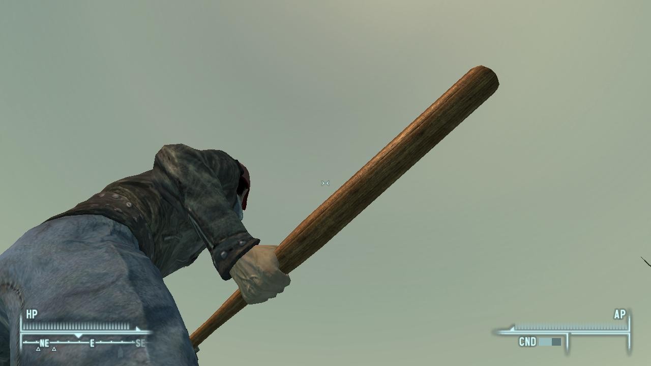 Wooden bat HQ re-texture V2 (Fixed) Mod for Fallout 3 | FO3 Mods