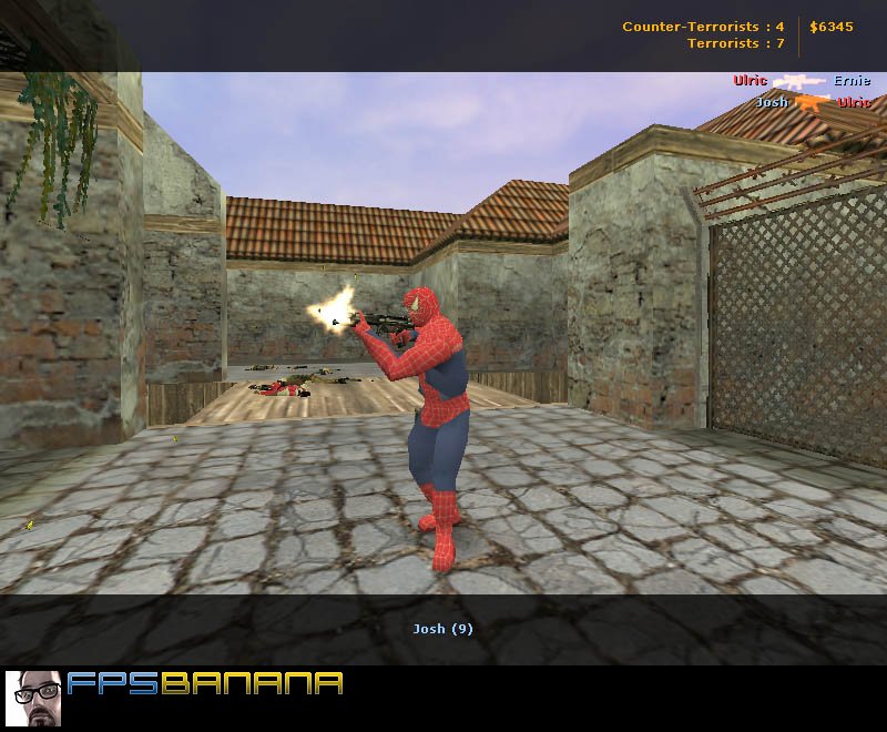 Ugly Fat Spiderman Mod for Counter-Strike: Condition Zero | CS:CZ Mods