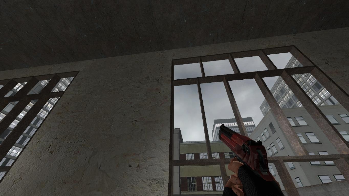 Black And Red Desert Eagle Mod for Counter-Strike: Source | CS:S Mods