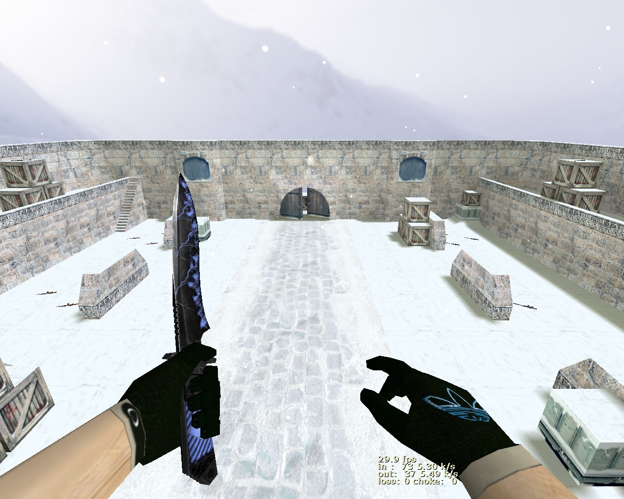 aim_snowy_winter Mod for Counter-Strike 1.6 | CS1.6 Mods